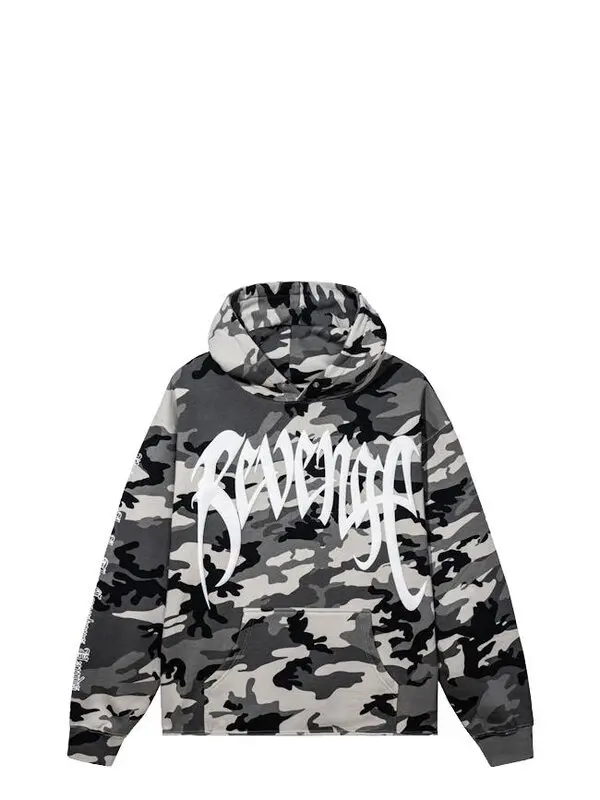 REVENGE Xxxtentacion Kill Hoodie - Snow Camo