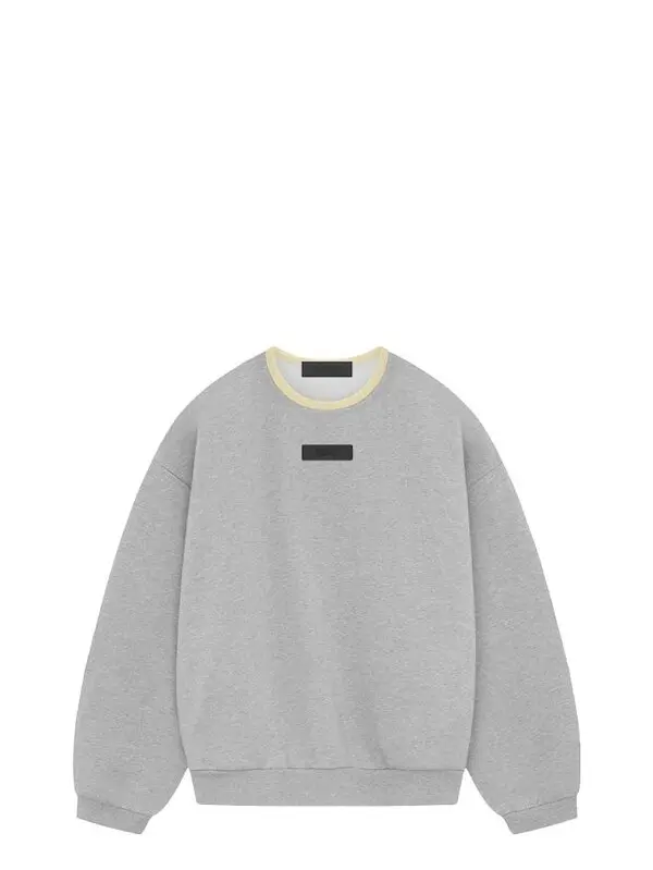 Fear Of God Essentials Crewneck Sweatshirt - Light Heather Grey