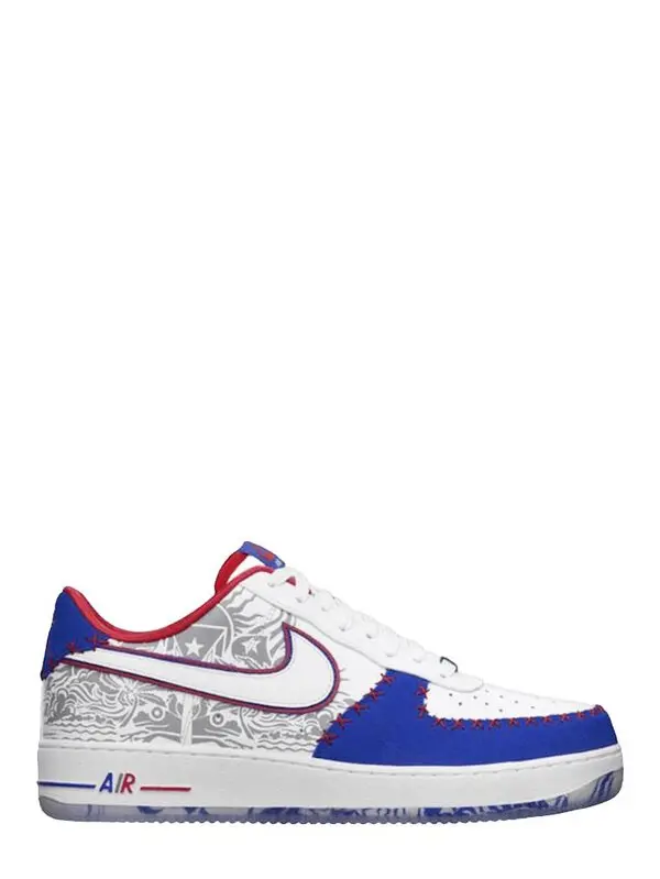 Nike Air Force 1 Low Cmft Puerto Rico Sneakers - White/gym Royal