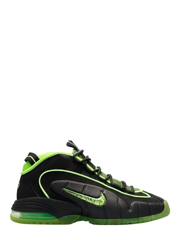 Nike Max Penny 1 Highlighter Pack Sneakers - Black/electric Green