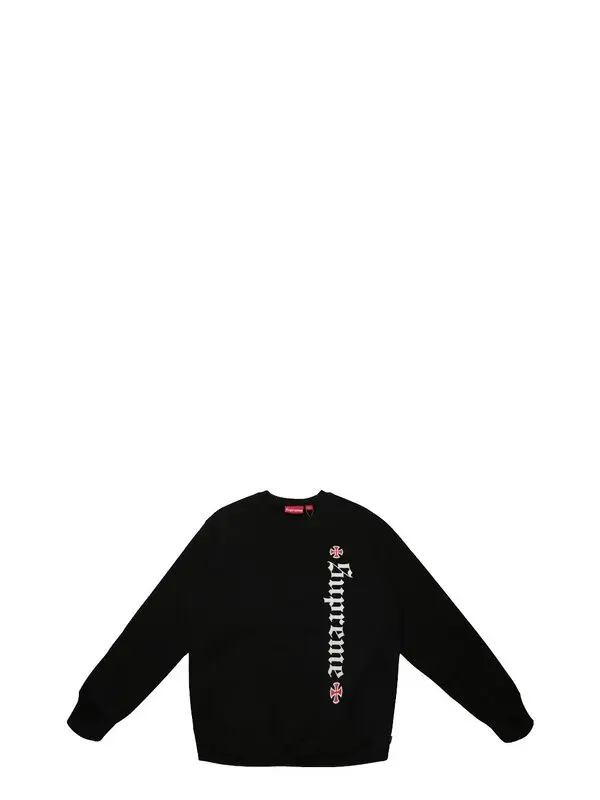 Supreme Independent Crewneck Sweatshirt - Black