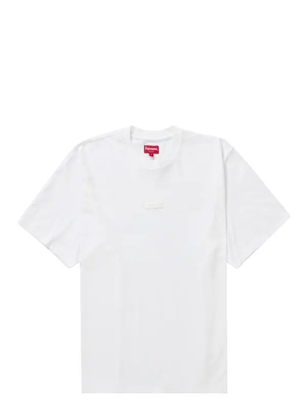 Supreme High Density Small Box Short Sleeve Tee Shirt - White