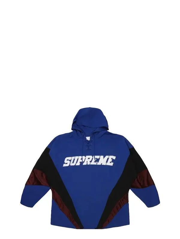 Supreme Hooded Hockey Jersey - Royal
