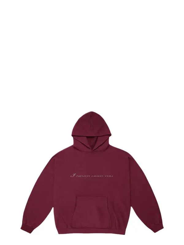 Yeezy X Future I Never Liked You Hoodie - Burgundy