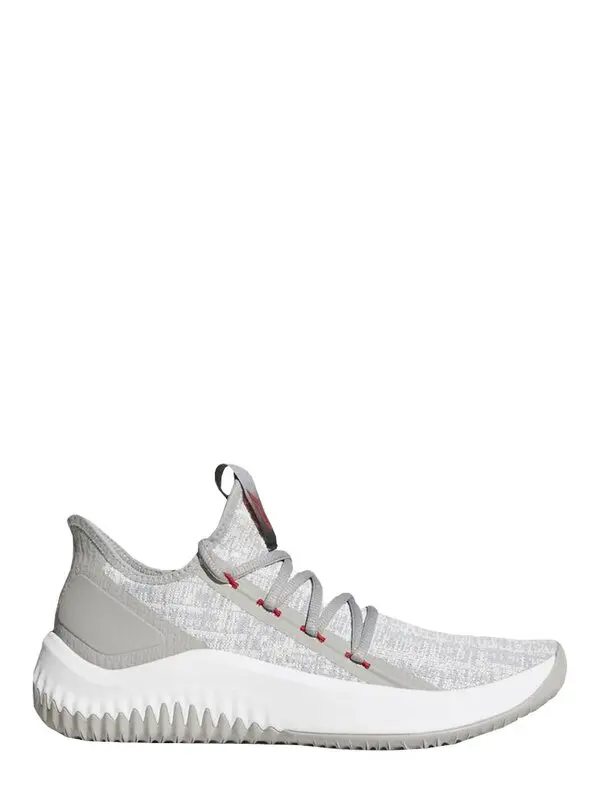 Adidas Dame Dolla Sneakers - Grey/white/scarelet Red