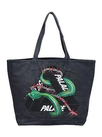 PALACE Hesh Denim Tote Bag - Rinse