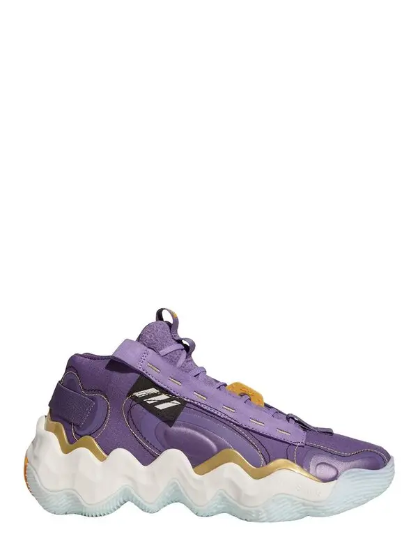 Adidas Exhibit B Candace Parker Mid Top Sneakers - Tech Purple/grey One/magic Lilac
