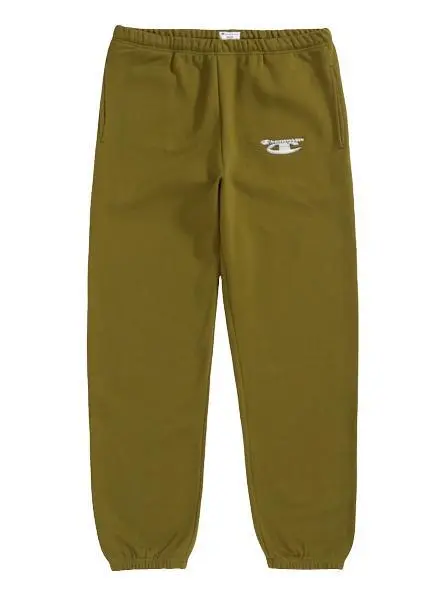 Supreme Champion 3d Metallic Sweatpant - Olive