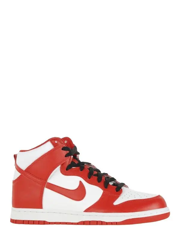 Nike Dunk High Sneakers - White/varsity Red/black