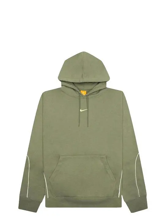 Nike X Nocta Nrg Fleece Cs Hoodie - Oil Green/light Liquid Lime