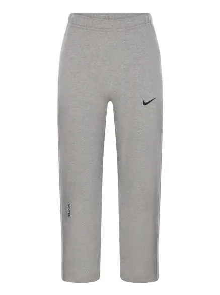 Nike X Nocta Fleece Cs Open Hem Sweatpant Dark Heather - Grey