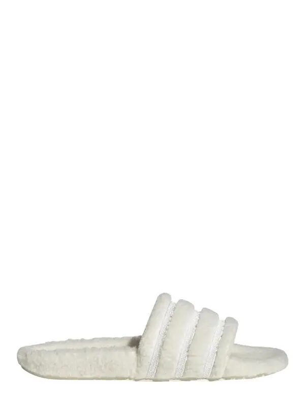 Adidas Adilette Cozy Slides - Off White/core White