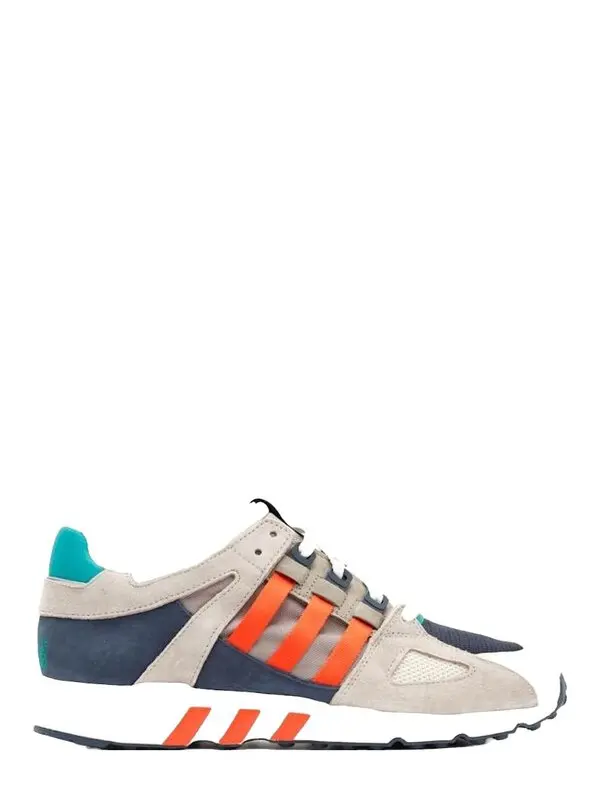 Adidas Eqt Running Guidance High Top Sneakers - White/green/orange