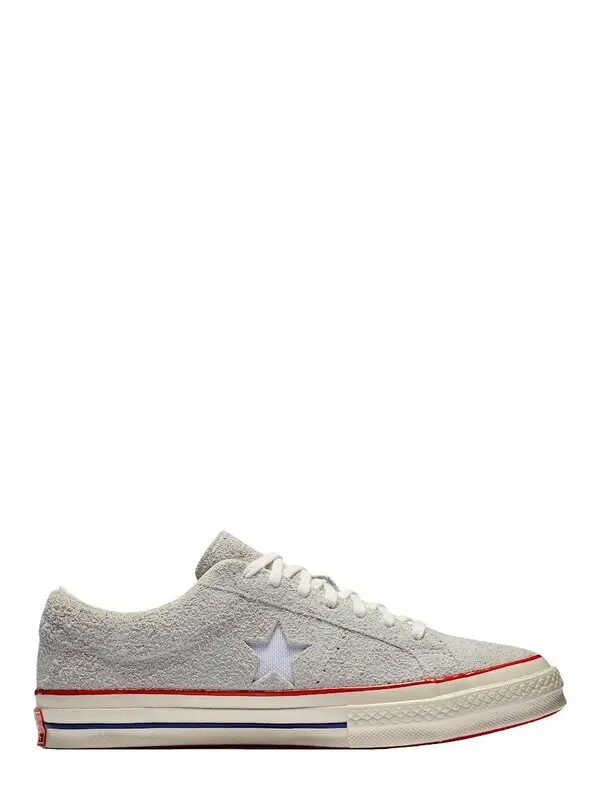 CONVERSE One Star Ox Sneakers - Blanc De Blanc/high Risk Red
