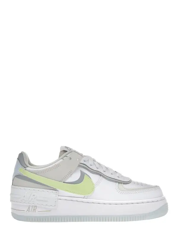 Nike Force 1 Low Shadow - White/light Lemon Twist/wolf Grey