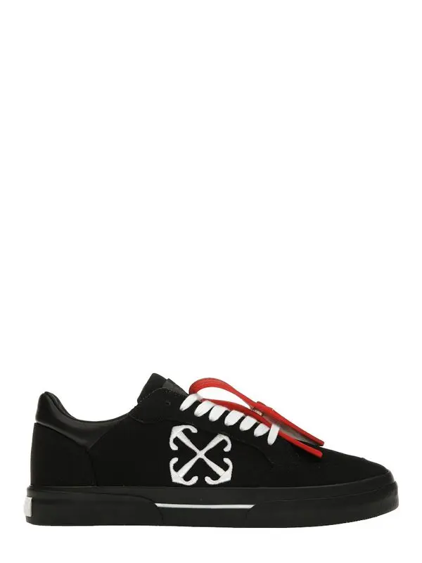 Off-White Low Vulcanized Sneakers - Black