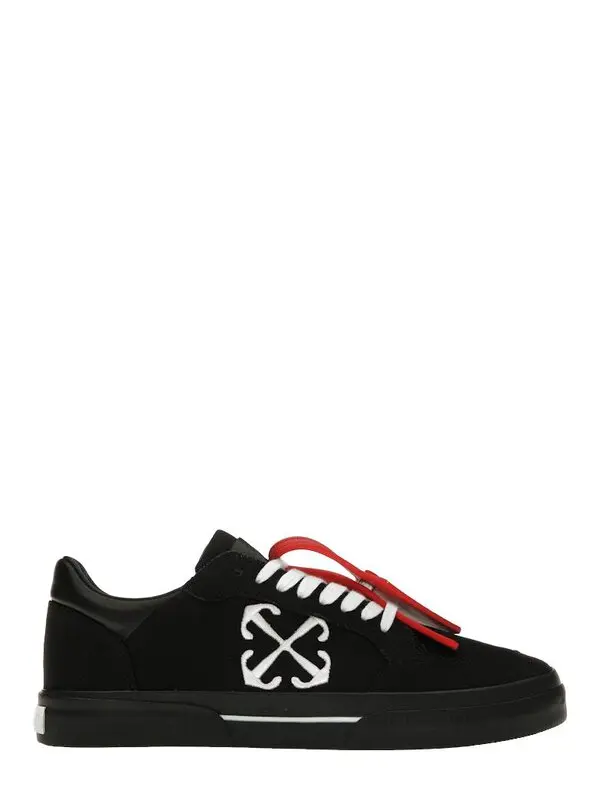 Off-White Low Vulcanized Sneakers - Black