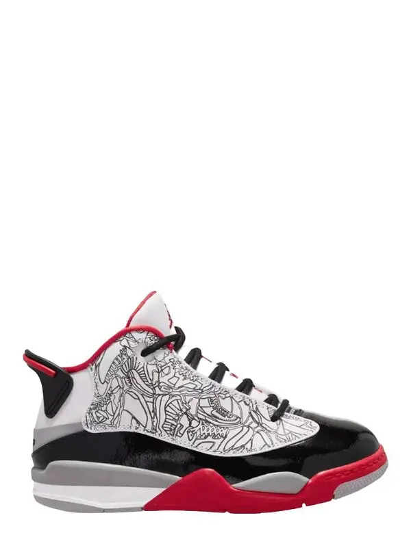 JORDAN Dub Zero Varsity Red - White/black/neutral Grey