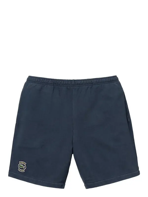 Supreme Lacoste Sweatshort - Navy Blue