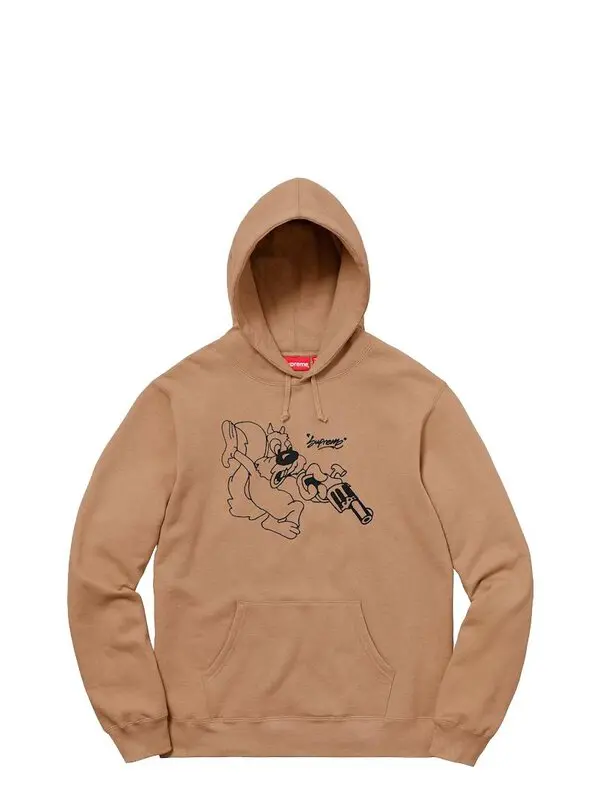 Supreme Lee Hooded Sweatshirt - Light Brown