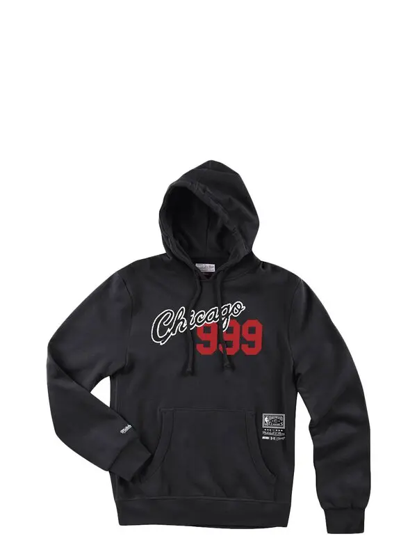 Mitchell & Ness Juice Wrld X Chicago Bulls Hoodie - Black