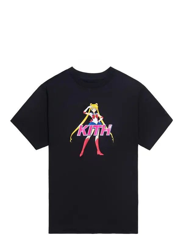 Kith X Sailor Moon Mott Tee - Black