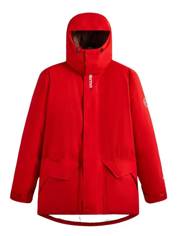 Kith Marmot Mammoth Goretex Parka - Trekking Red
