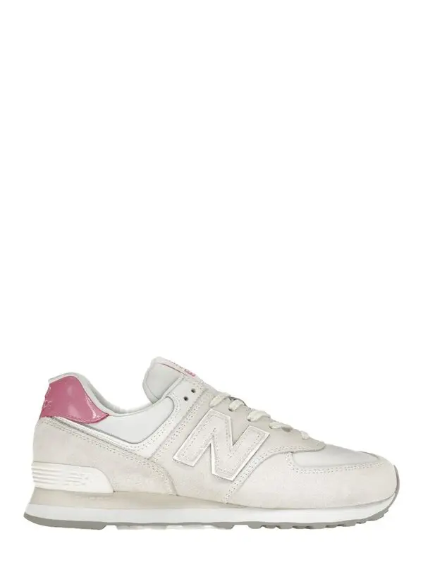 NEW BALANCE 574 Sneakers - Beige/pink/angora