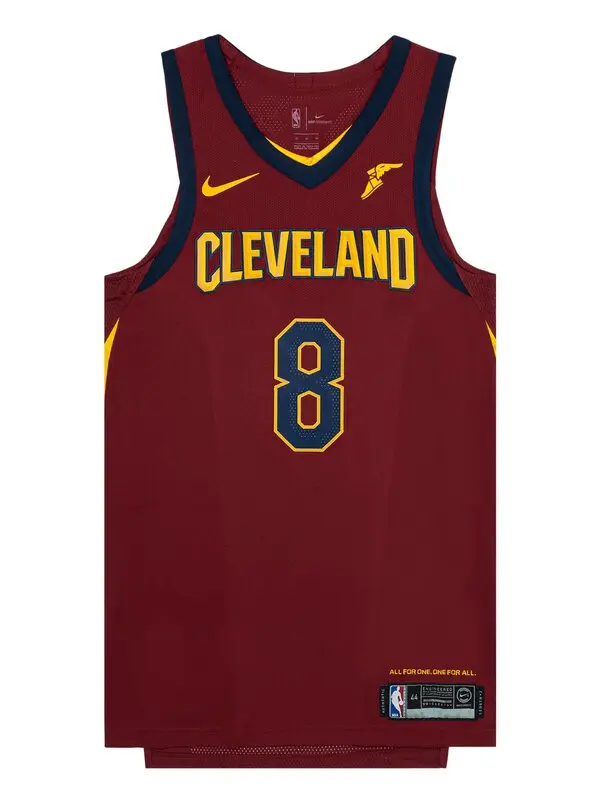 Nike X Daniel Arsham X Cleveland Cavaliers Signed Icon Authentic Jersey - Wine