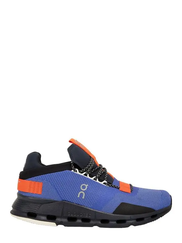 On Running Cloudnova Sneakers - Cobalt Blue/flame