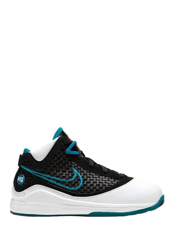 Nike Lebron 7 Nfw Sneakers - White/black/glass Blue