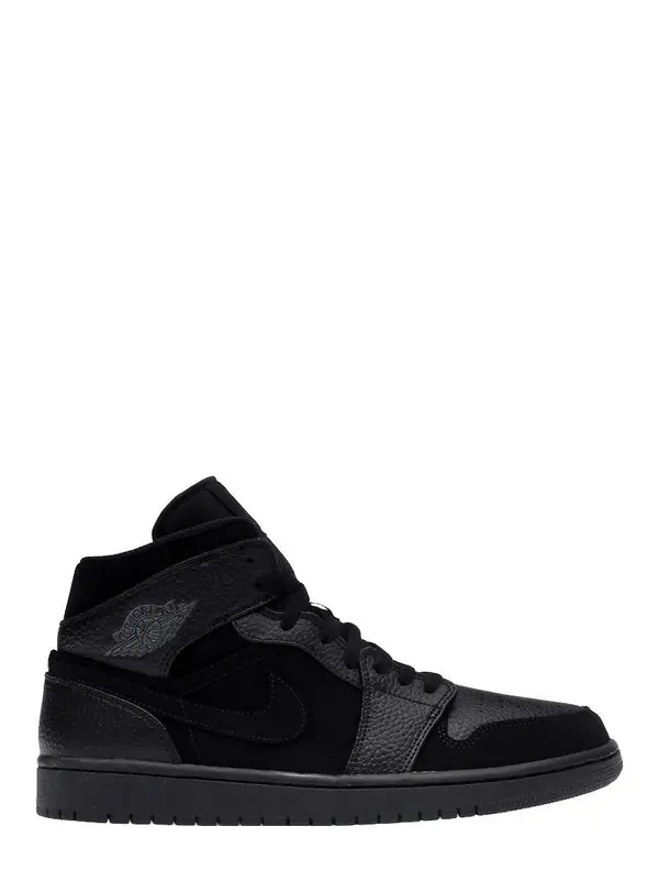 JORDAN 1 Mid Sneakers - Black/dark Smoke Grey