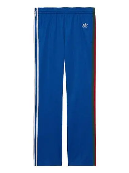 Gucci X Adidas Cotton Jersey Sweatpants - Cobalt Blue