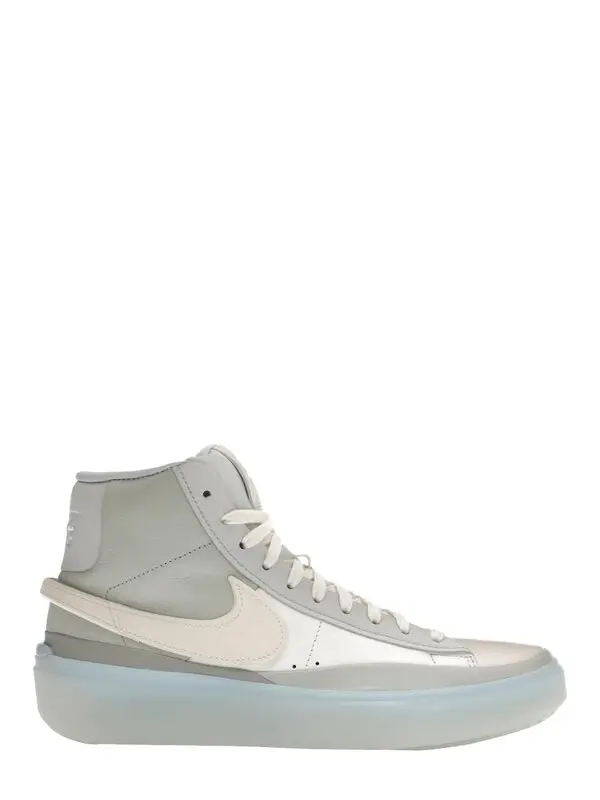 Nike Blazer Phantom Mid Sneakers - Light Silver/summit White/light Smoke Grey
