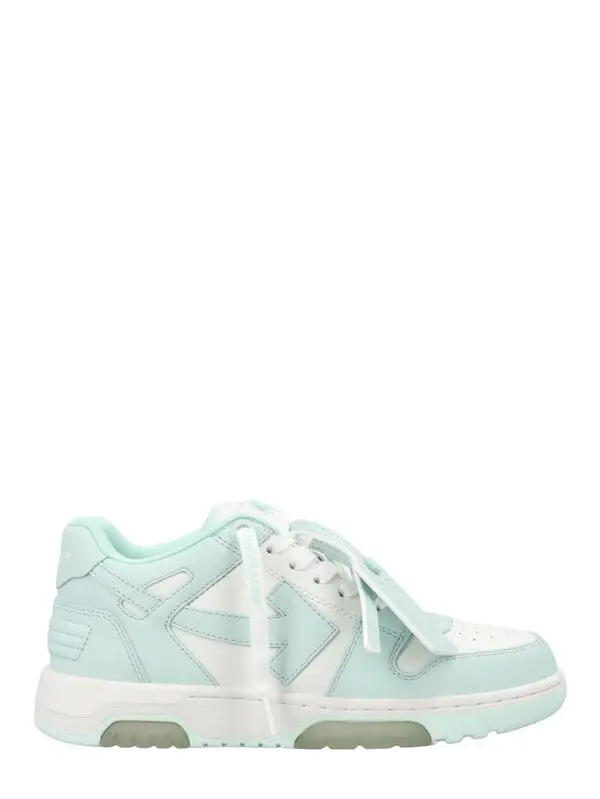 Off-White Out Of Office Low Sneakers - White/light Blue
