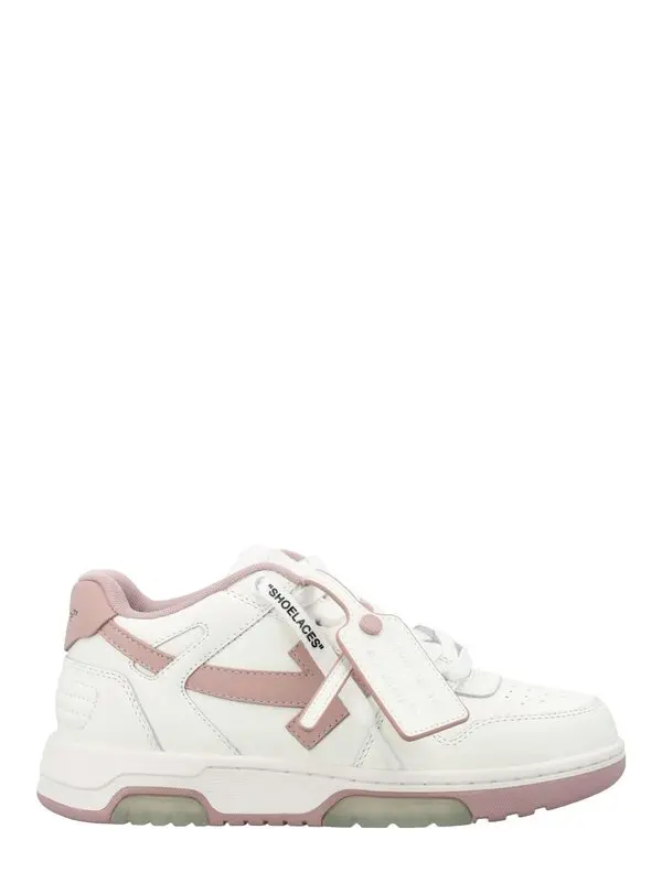 Off-White Out Of Office Low Sneakers - White/pink