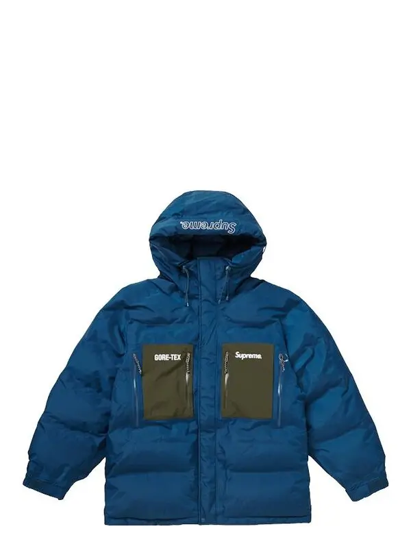 Supreme Goretex 700-fill Down Parka - Dark Teal