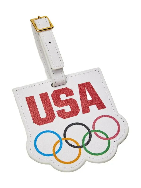 Kith For Team Usa Olympics Rings Luggage Tag - White