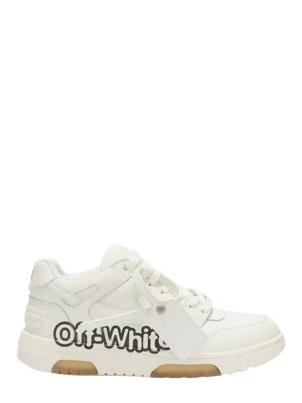 Off-White Out Of Office Ooo Low Top Sneakers - White/black