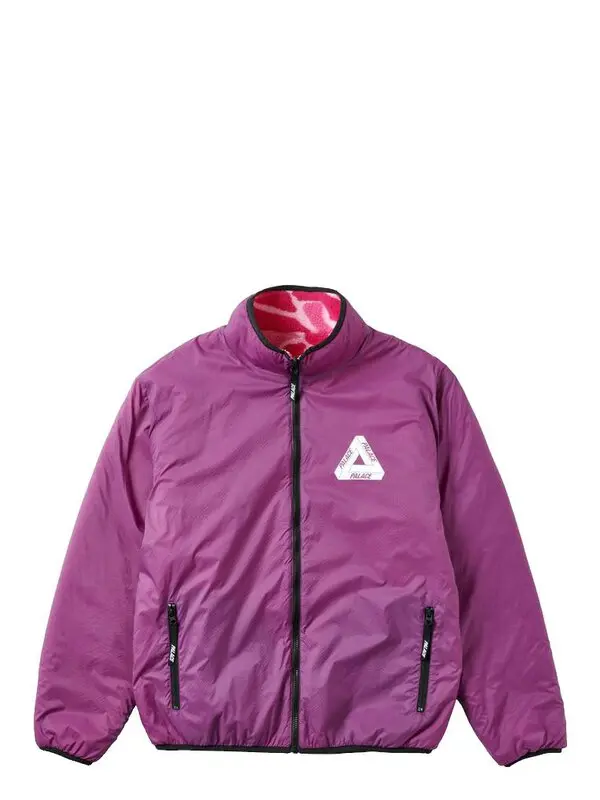 PALACE Mirage Reversible Fleece Jacket - Pink