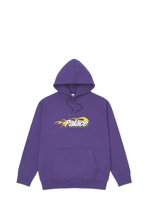 PALACE Pflames Hood - Purple