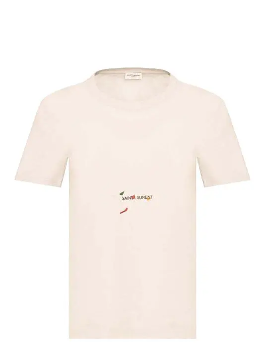 Saint Laurent Rive Gauche T-shirt - Pierre
