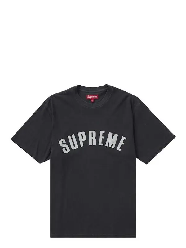 Supreme Cracked Arc Short Sleeve Top - Black