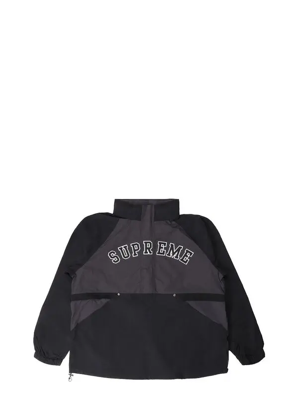 Supreme Court Half Zip Pullover - Black