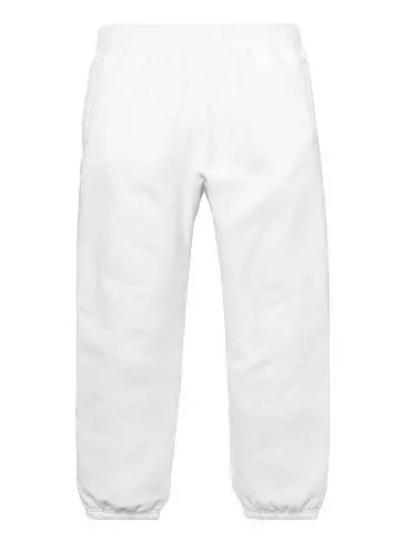 Supreme Corner Label Sweatpant - White