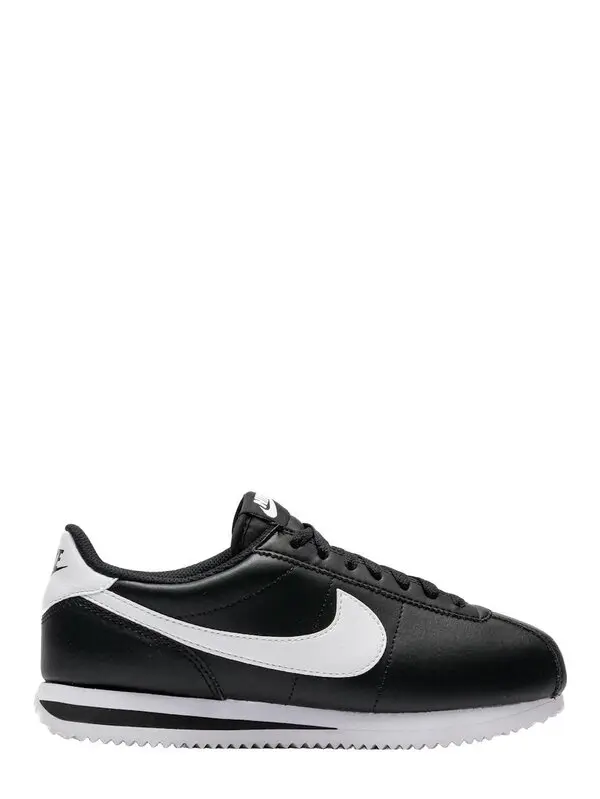 Nike Cortez Leather Sneakers - Black/white
