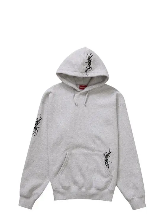 Supreme Tag Hooded Sweatshirt - Ash Grey