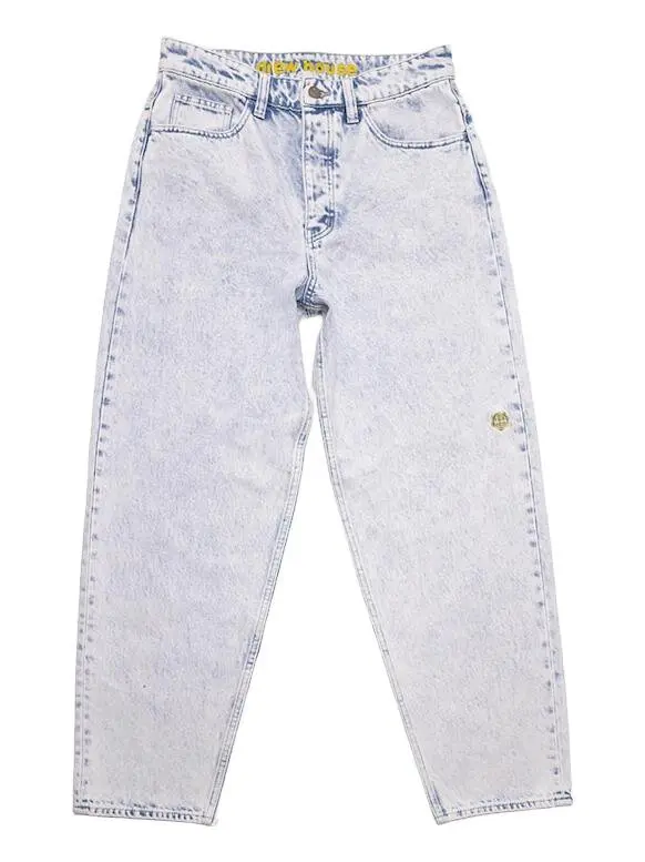 Drew House Tapered Baggy Jeans - Painted Indigo