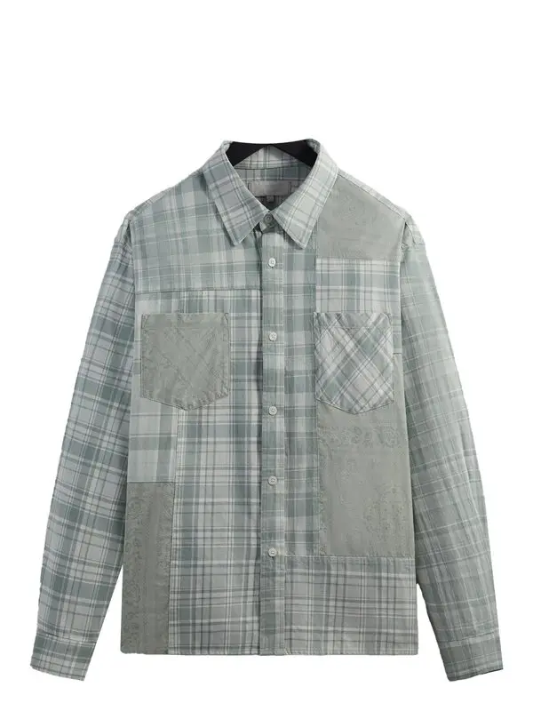 Kith Patchwork Jaydin Buttondown Shirt - Palais