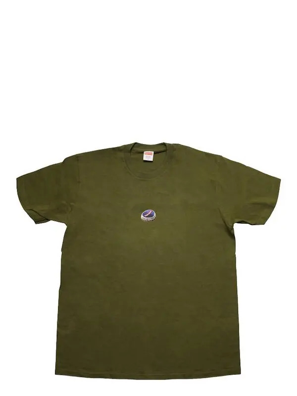 Supreme Bottle Cap Tee Shirt - Olive
